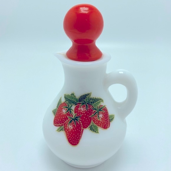 Avon | Accents | Vintage Avon Strawberry Pitcher W Stopper | Poshmark